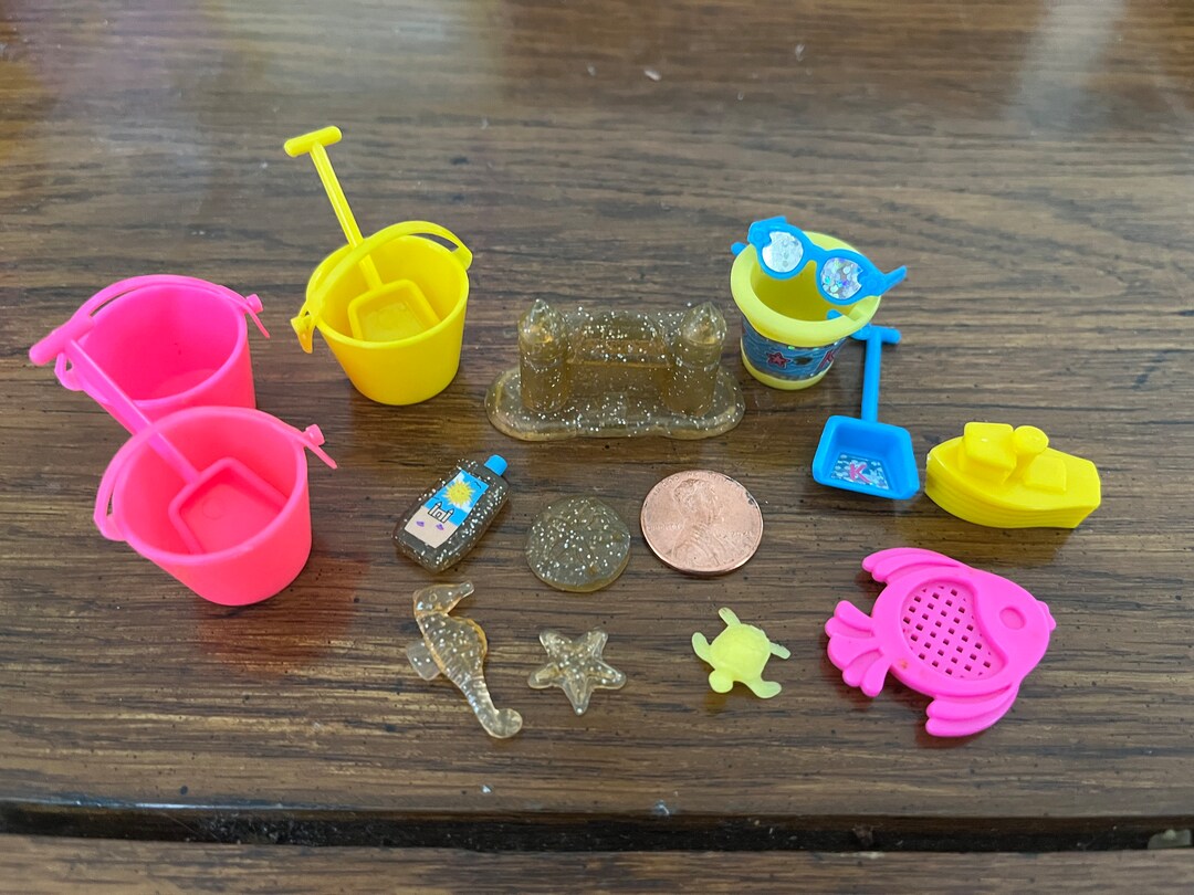 VINTAGE Barbie 1998 Collection Kelly Beach Fun Toys Set Sand - Etsy