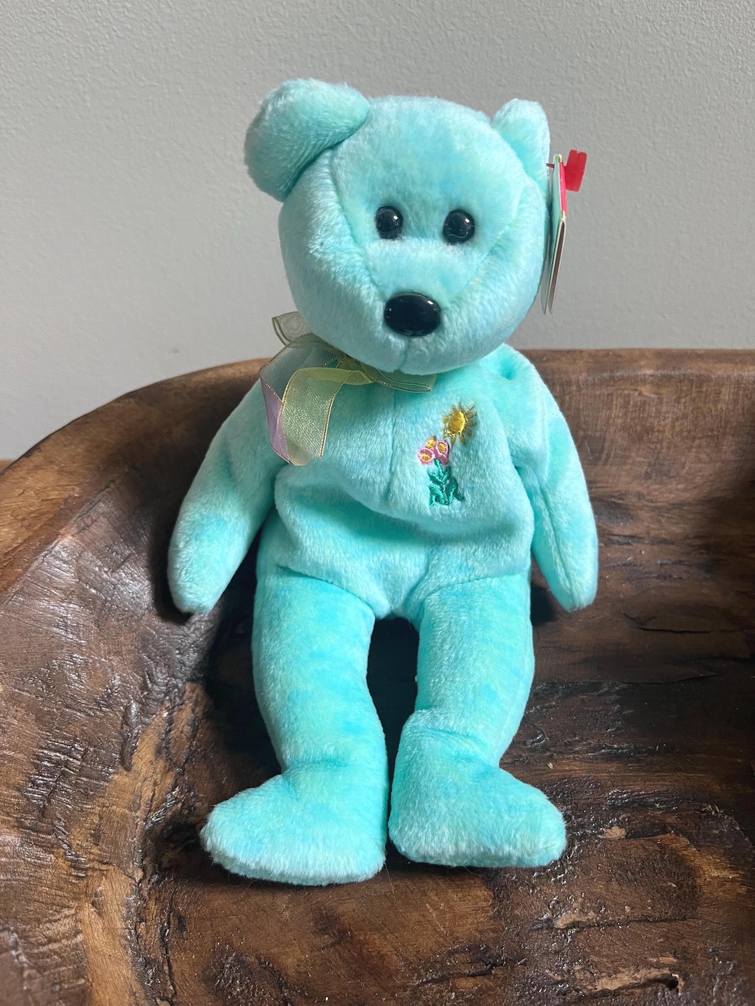 ORIGINAL Early 2000s Vintage Ty Beanie Babies Ariel the BEAR With Tags ...
