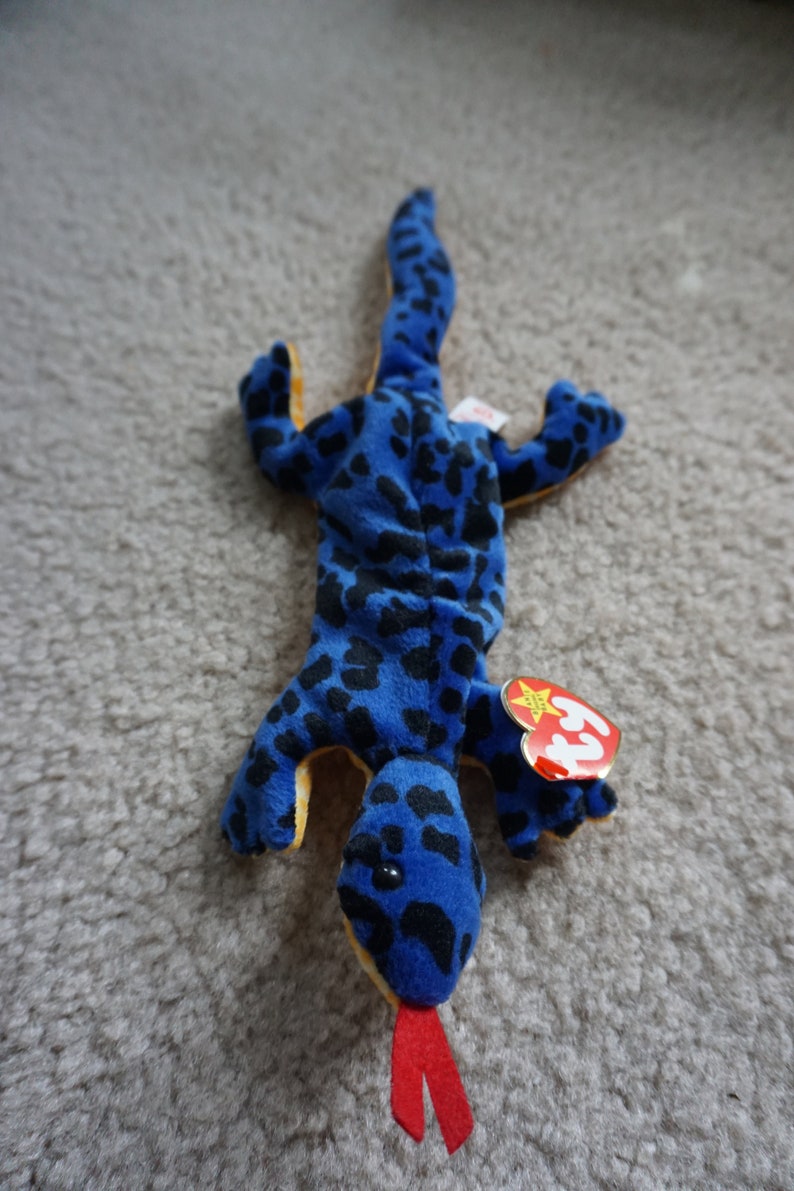 Lot of 5 ORIGINAL 1990s 2000s TY Beanie Babies Inch Worm, Batty Bat ...