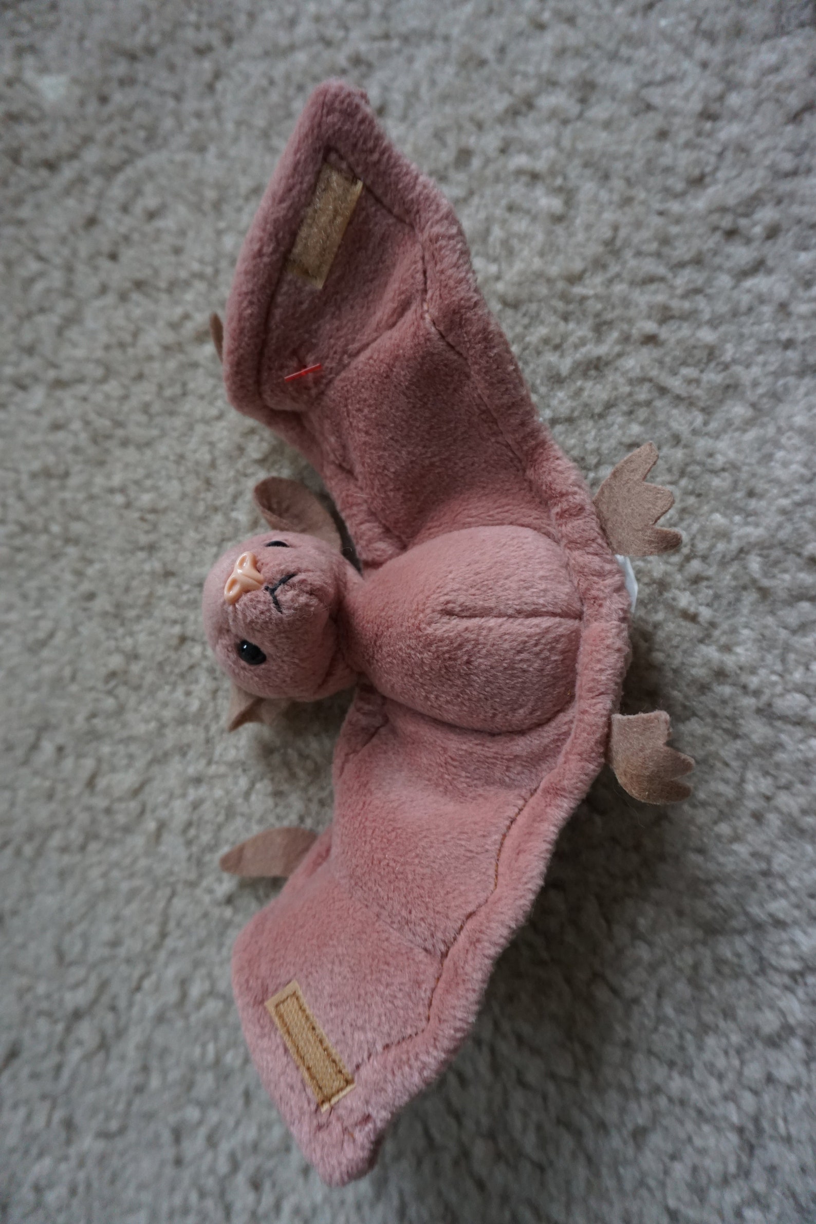 Lot of 5 ORIGINAL 1990s 2000s TY Beanie Babies Inch Worm, Batty Bat ...