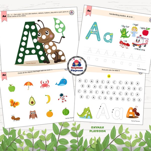 Alphabet Letter Search - Etsy