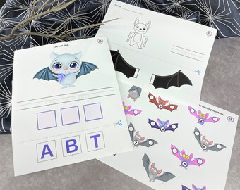 100 Halloween Worksheets and Printables for Kids - Etsy