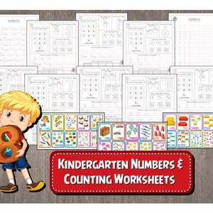 Number Writing Practice Pages 1-10 and Math Card Games for Kids ...