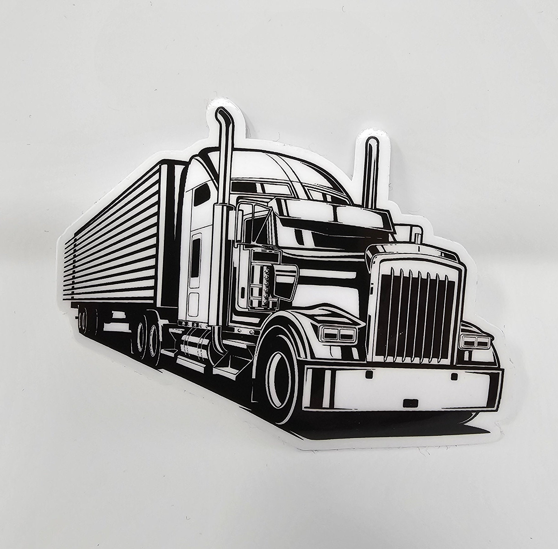 Truckers Move America 3.5 Vinyl Sticker Decal Semi Truck 18 Wheeler ...