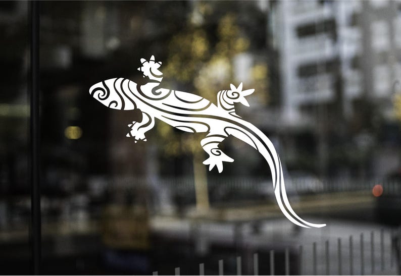 LIZARD - Vinyl Decal - Premium Vinyl Decal - Window Store Front ...