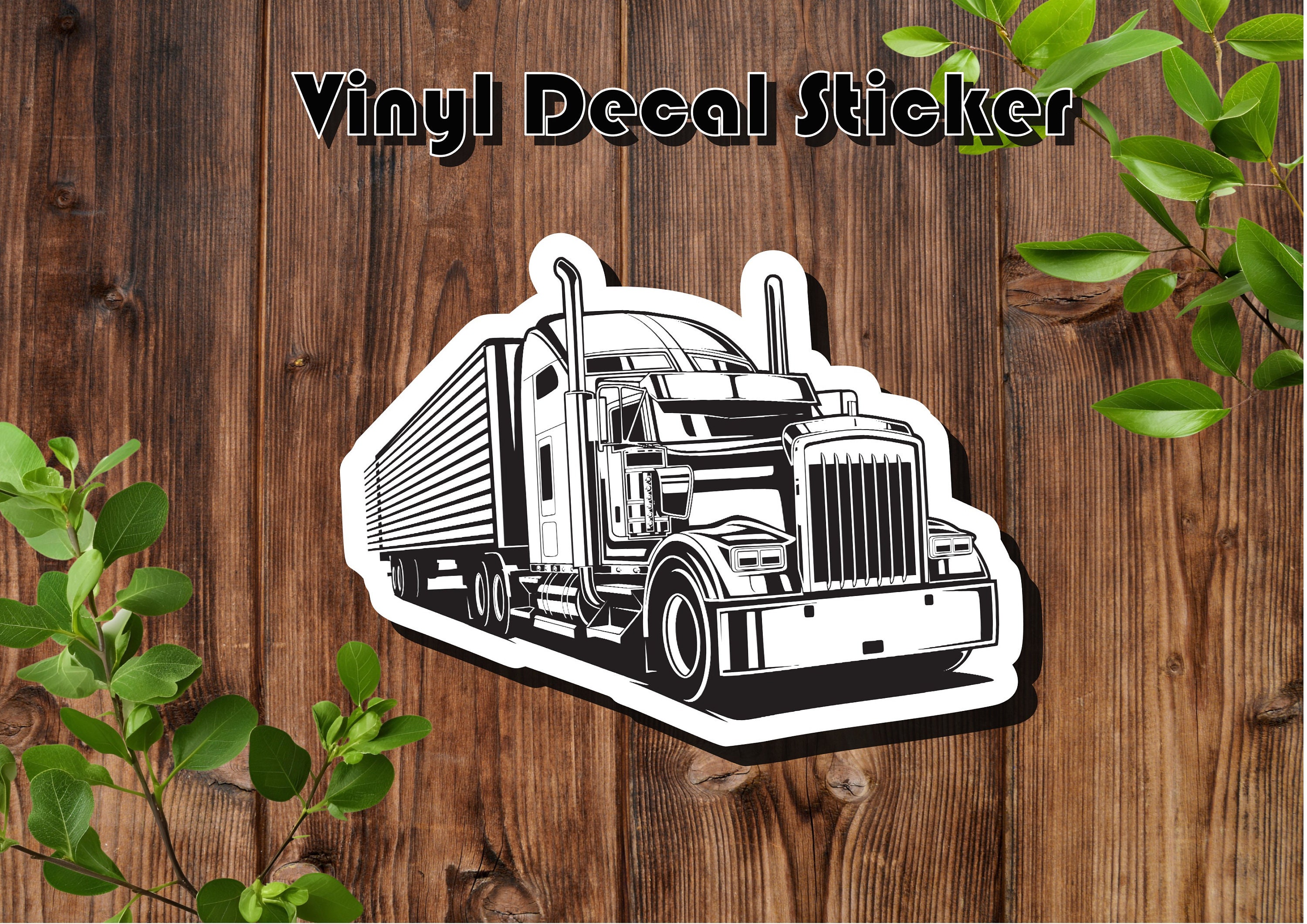 Truckers Move America 3.5 Vinyl Sticker Decal Semi Truck 18 Wheeler ...