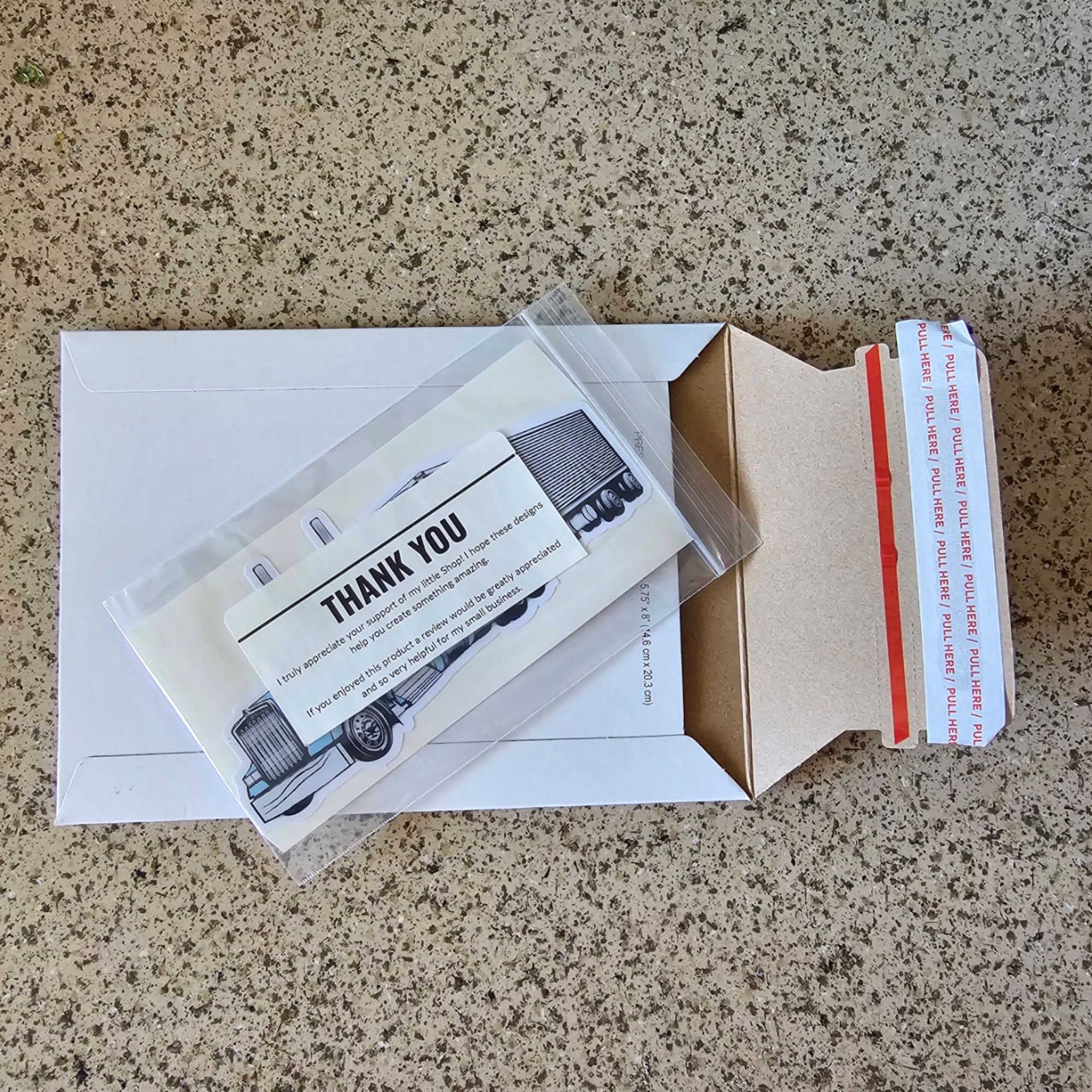 Semi Big Rig Truck Flatbed - Vinyl Decal Sticker - 18 Wheeler - Etsy