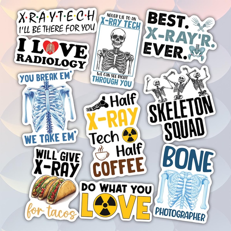 Xray Tech Sticker Packs - Etsy