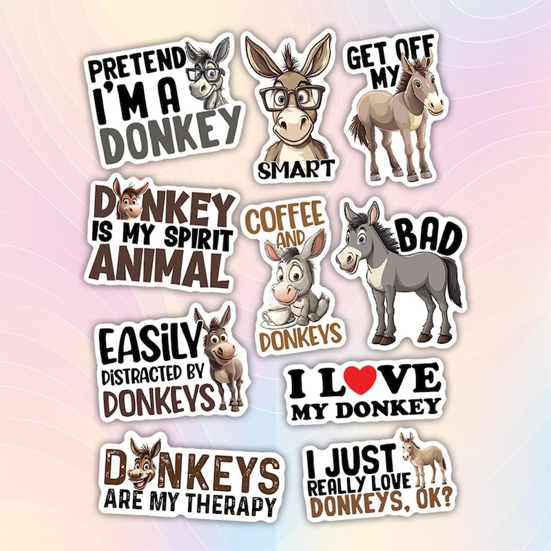 Mule Stickers and Decals - Etsy