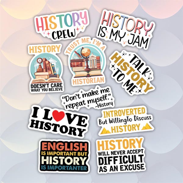 Historical Quote Sticker - Etsy