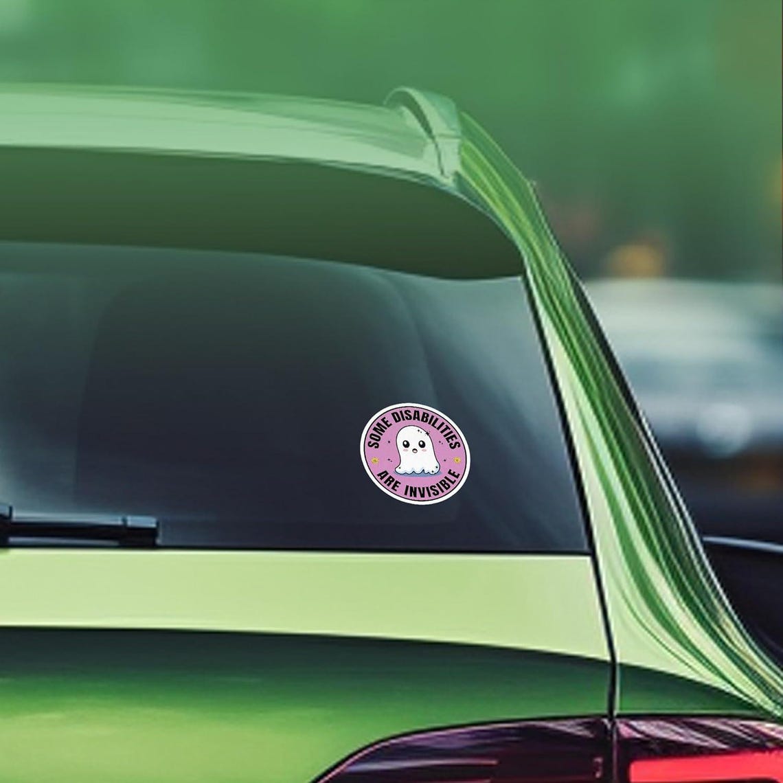 Disability Stickers, Some Disabilities Are Invisible Funny Boo ...