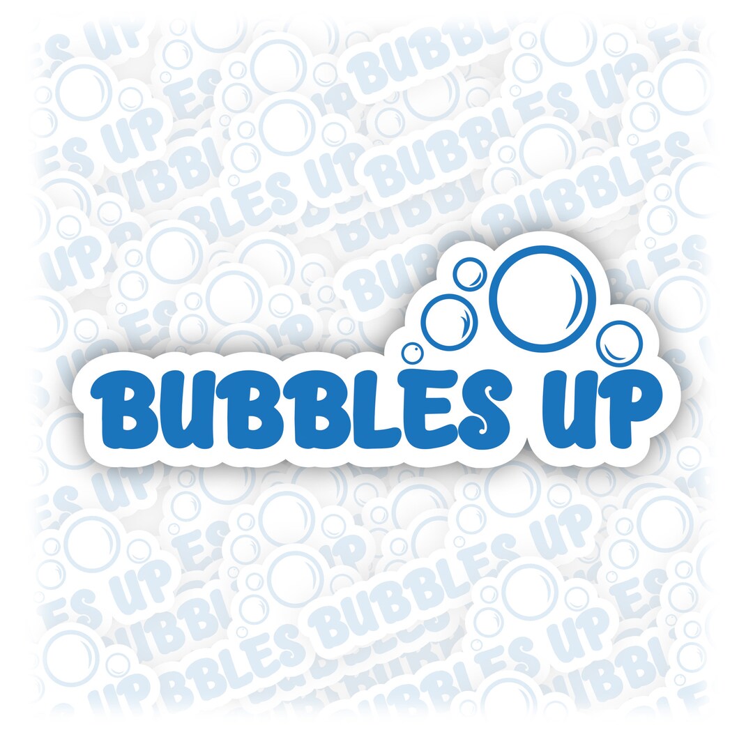 Bubbles up 2 Sticker, RIP Jimmy, Positive Energy Decal, Water Proof ...