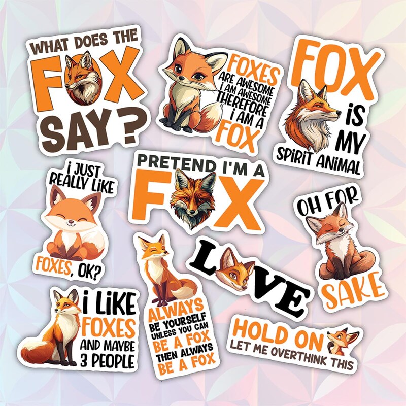 Whimsical Fox - Etsy