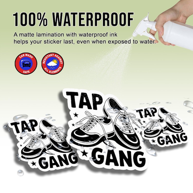 Tap Gang Stickers, Cute Tap Dance Decals, Tap Dancer Gifts, Funny Tap ...
