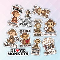 Monkey - Etsy
