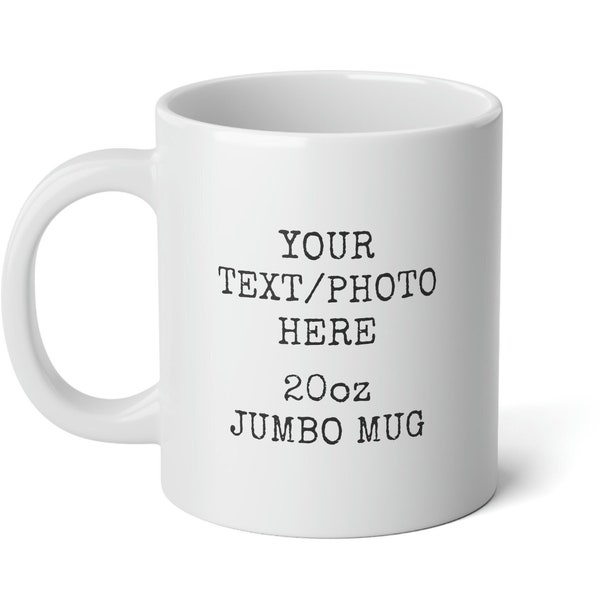Extra Large Mug Personalised - Etsy
