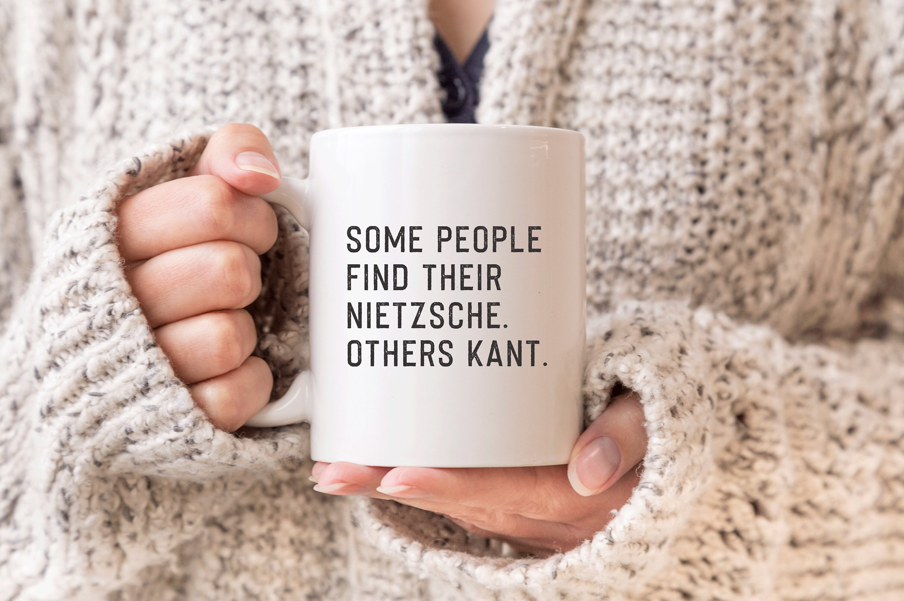 Funny Philosophy Mug, Nietzsche Mug, Philosophy Graduation Gifts ...
