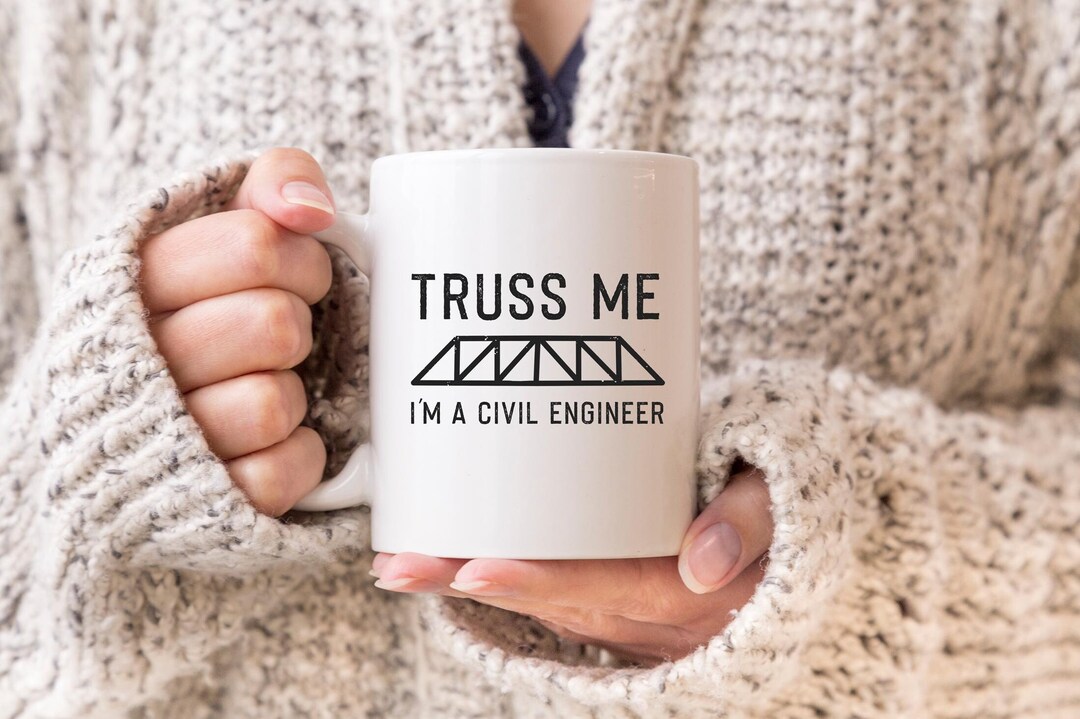 Civil Engineer Mug, Funny Civil Engineer Gifts, Civil Engineer ...