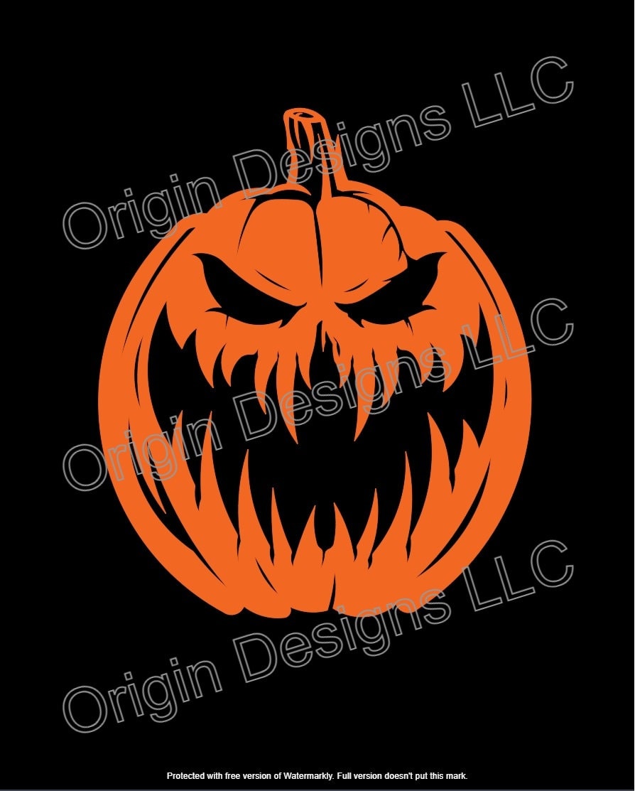 Scary Jack O Lantern Faces