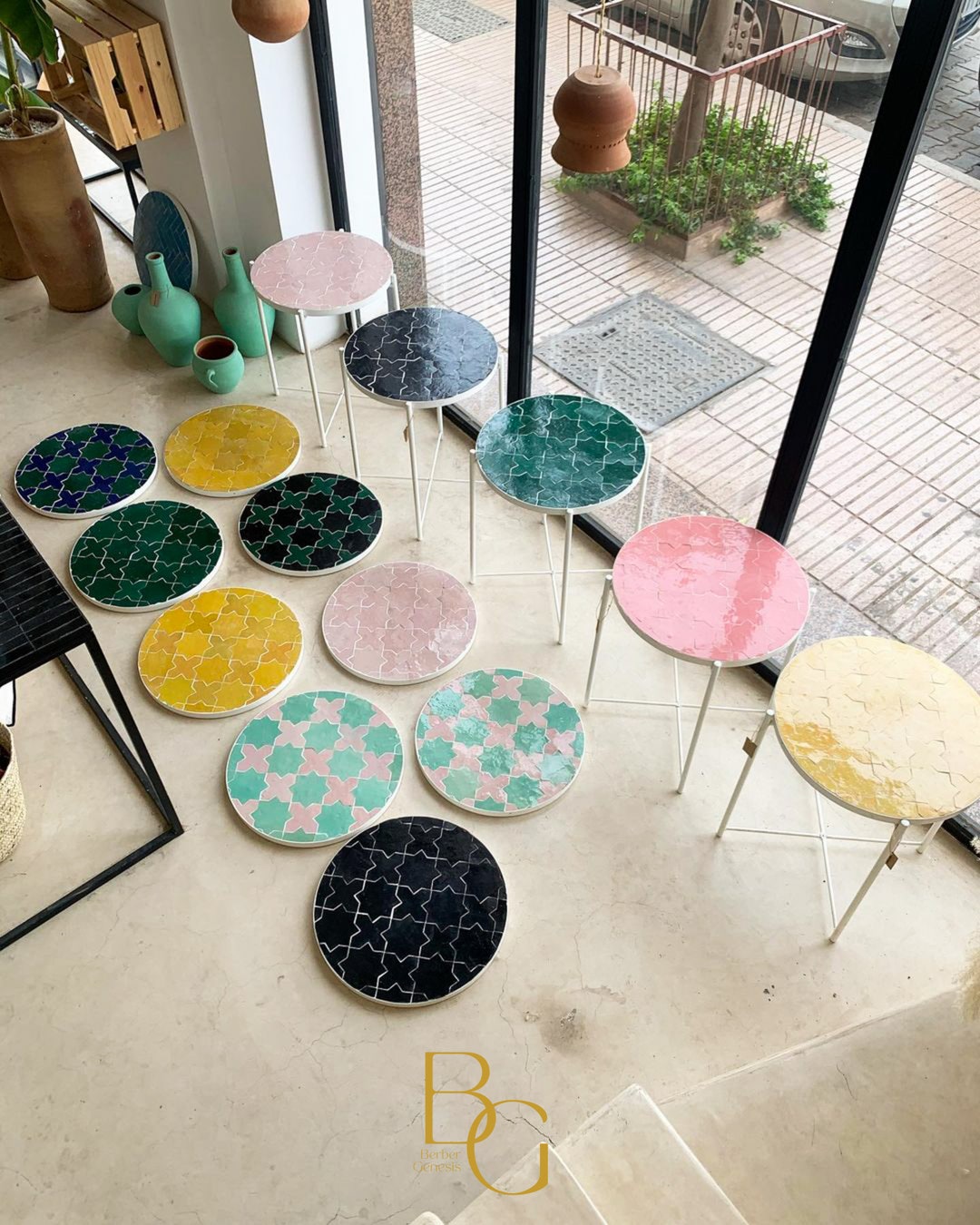 Table Handmade Furniture Ceramic Zellige Homedecor Table - Etsy