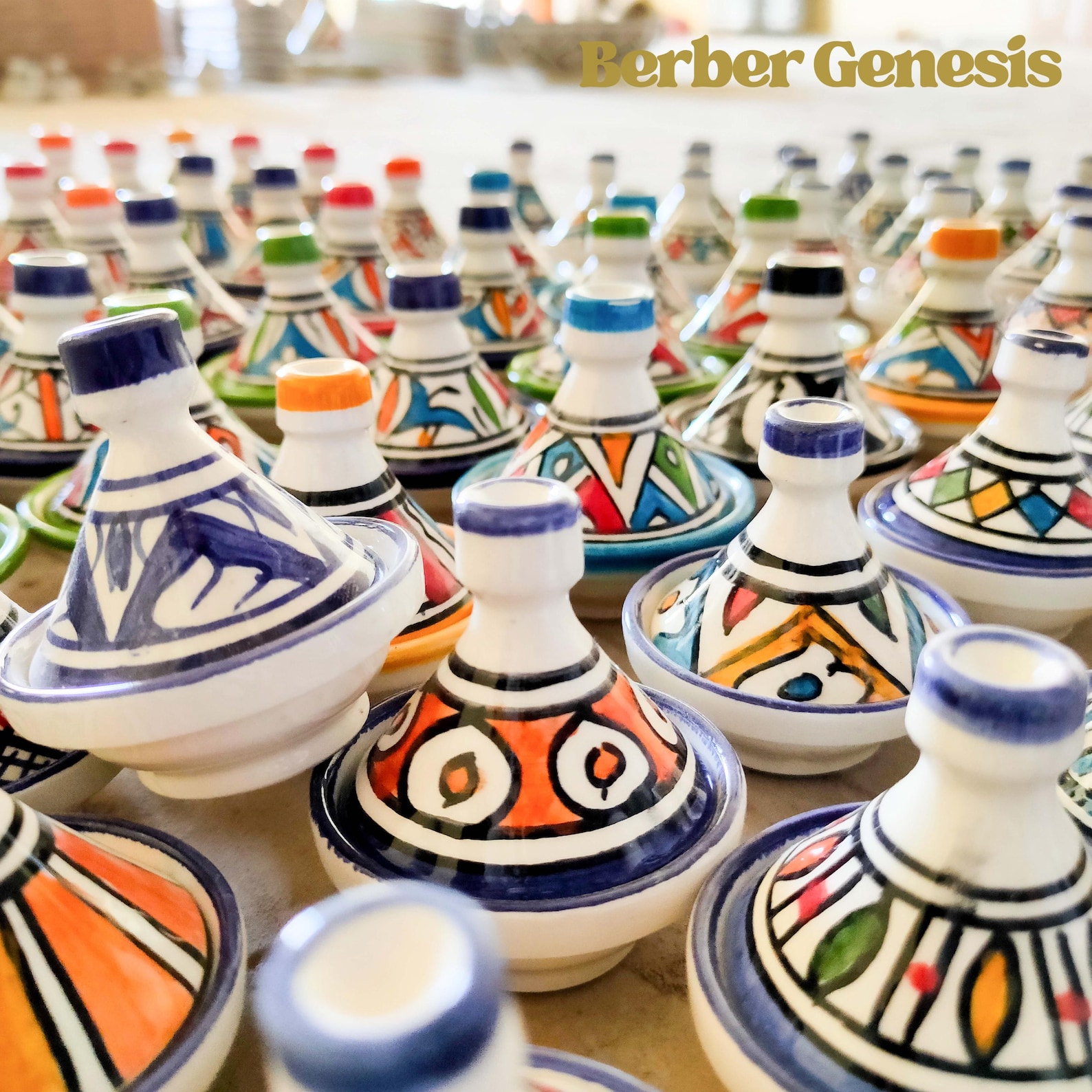 Cute Little Tagine Handmade With Ceramic and Moroccan Pottery- Glossy ...