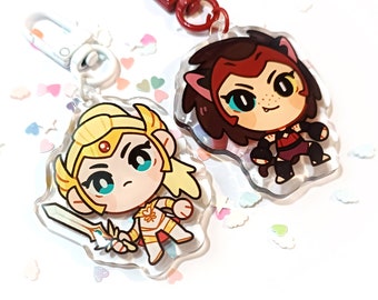 Catra and Adora Emoji Sticker Set she Ra and the Princesses of Power - Etsy