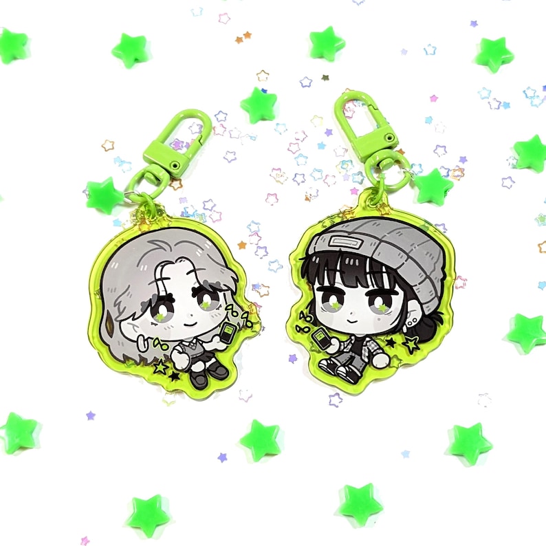 Green Yuri Keychains! the Guy She Was Interested in Wasn't a Guy at All ...