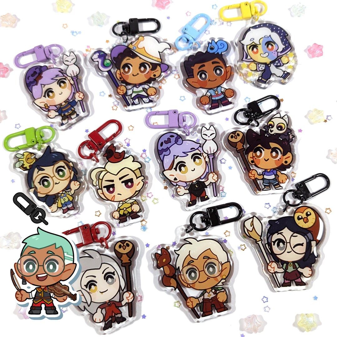 Amity, Luz, Hunter, Willow, Eda, Lilith, the Colletor, Gus and Raine ...