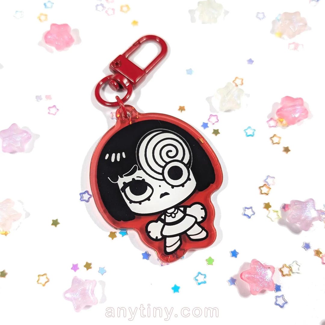 Uzumaki Junji Ito, Keychain - Etsy