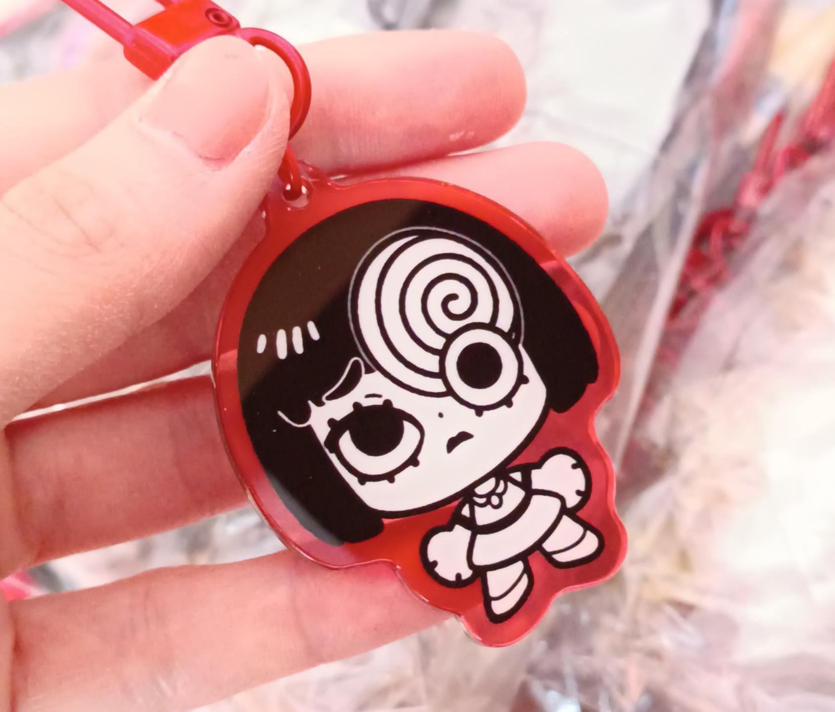 Uzumaki Junji Ito, Keychain - Etsy