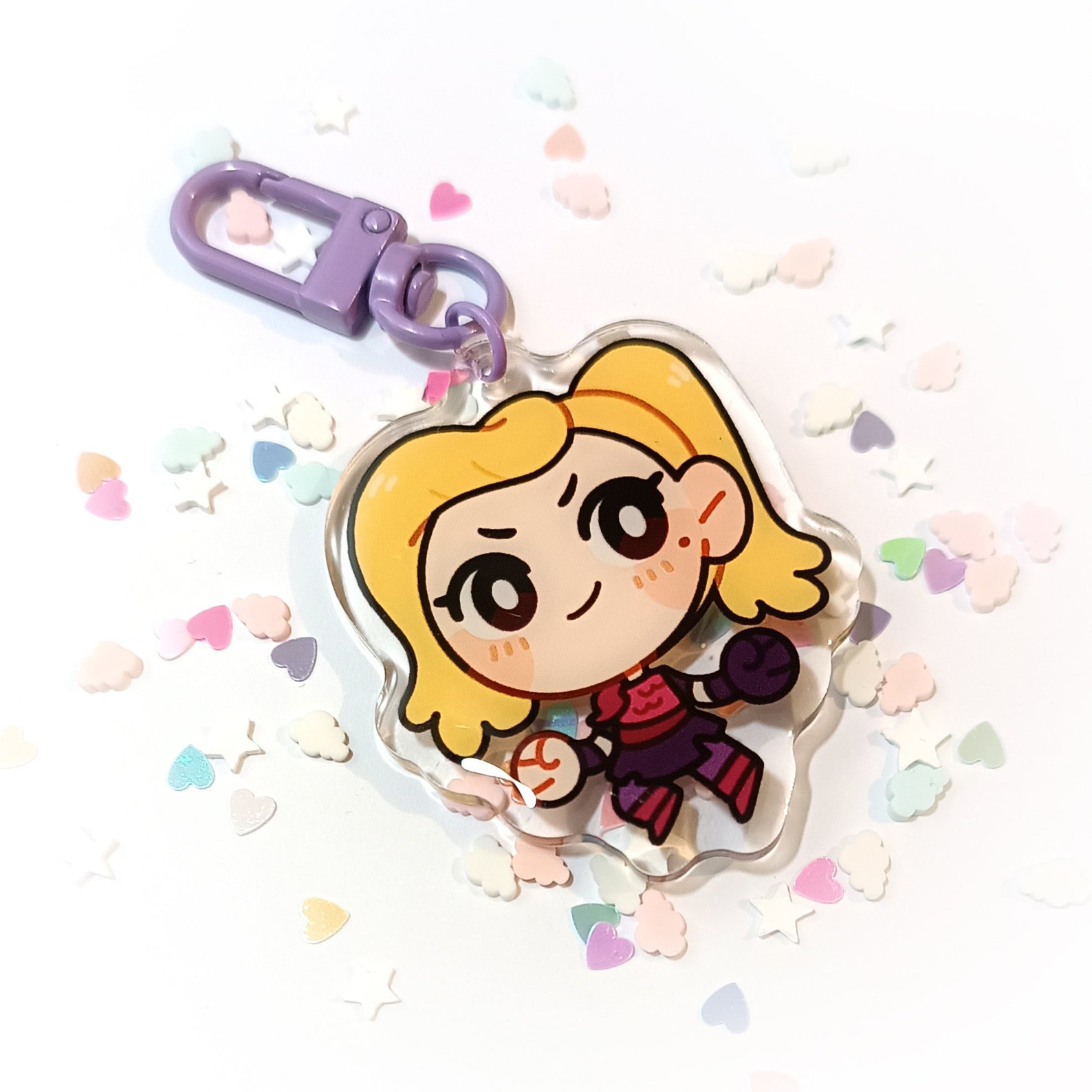 Amphibia Anne Marcy and Sasha Keychains Epoxy - Etsy