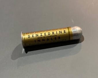 Benzedrine Inhaler Tube Empty - WWII Empty Ca. 1940's - Etsy