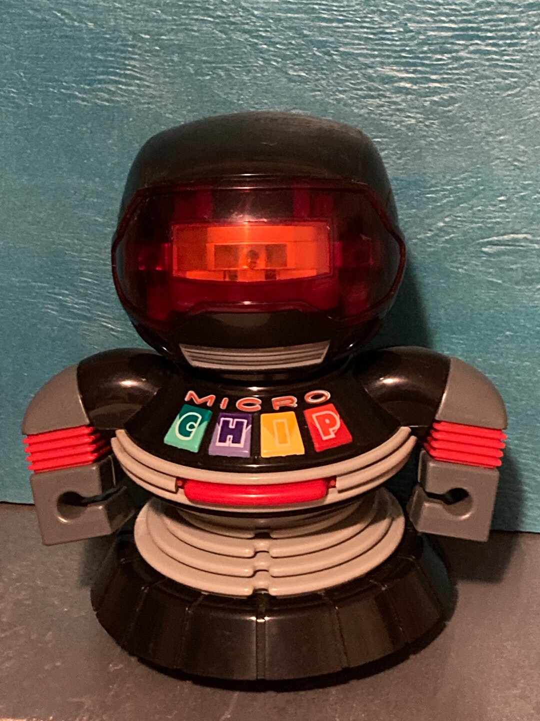 Vintage 1994 New Bright "micro Chip" Robot Toy - Etsy