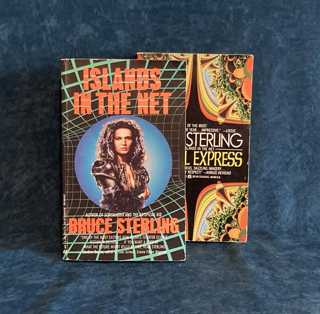 Bruce Sterling Book Collection -- (two Books Total!) - Etsy