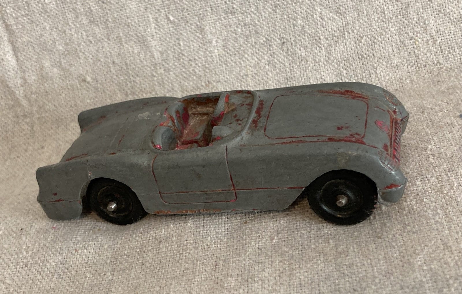 Vintage Tootsie Toy Chevrolet Corvette Car Automobile 4" - Etsy