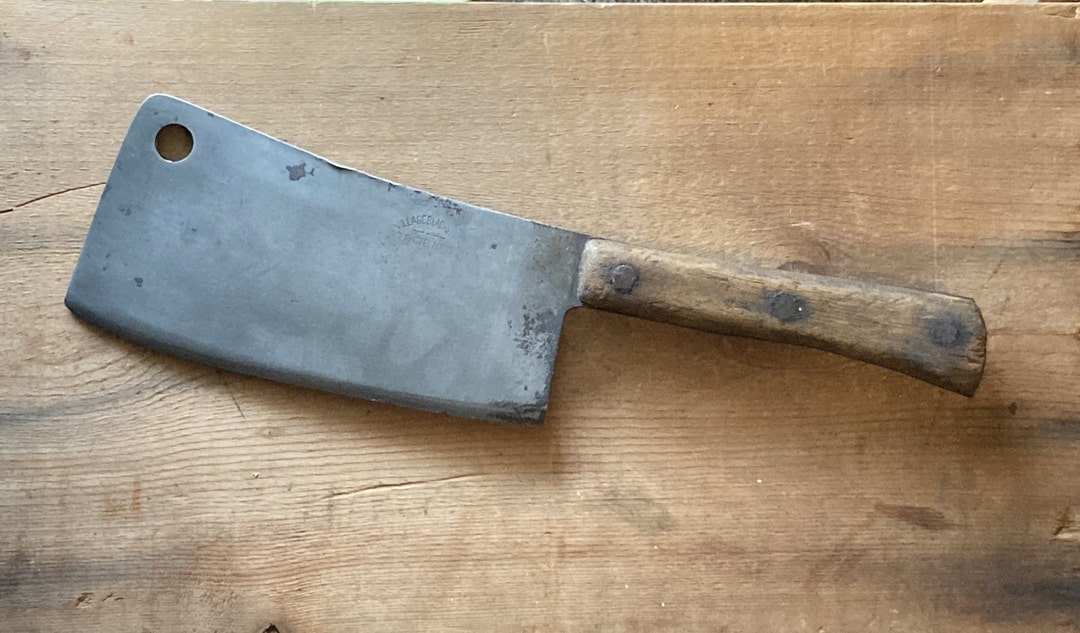 Antique Village Blacksmith Butchers Cleaver - Etsy