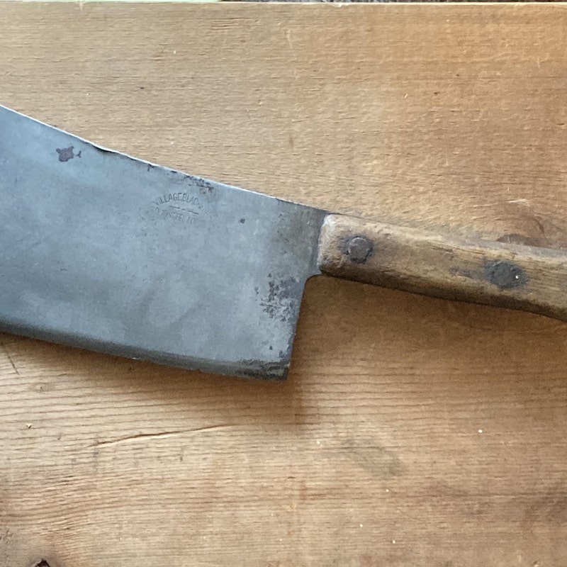 Antique Meat Cleaver - Etsy
