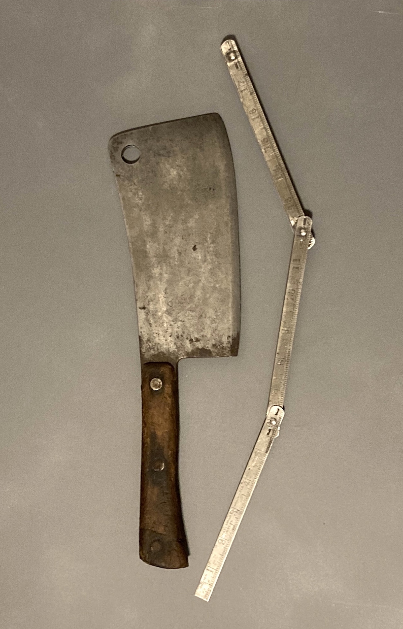 Antique Village Blacksmith Butchers Cleaver - Etsy