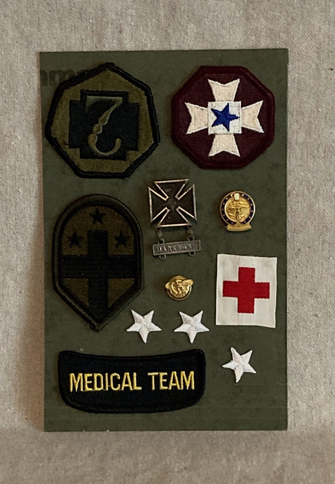 Vintage Medical & Military Emblems - #16 - Etsy