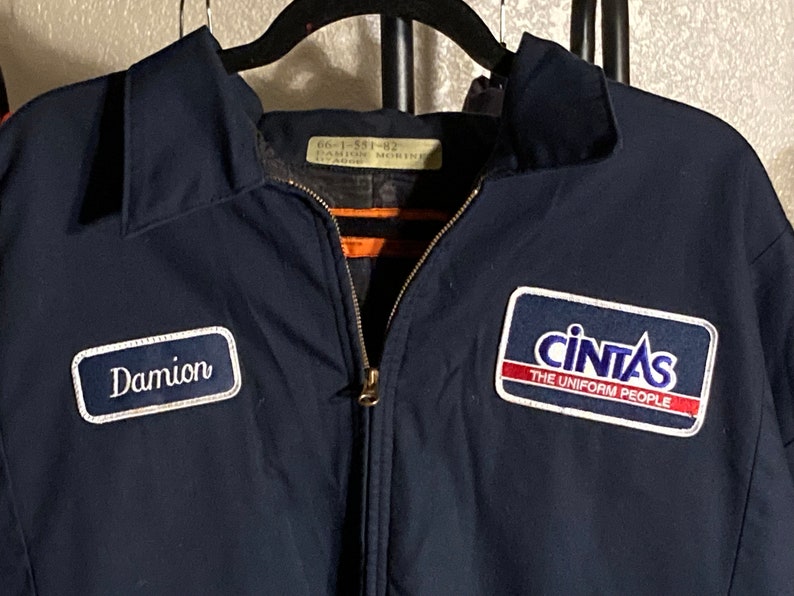 Vintage USA Cintas Work Jacket - Etsy