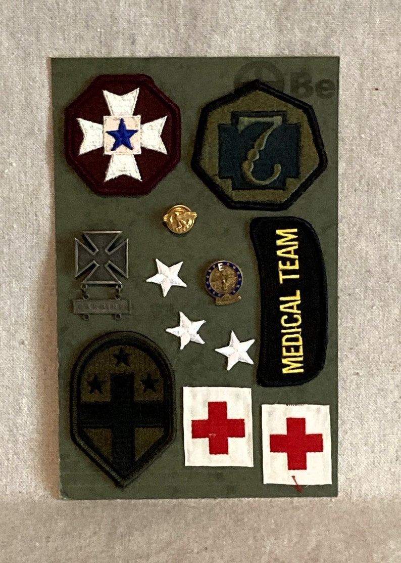 Vintage Medical & Military Emblems - #20 - Etsy