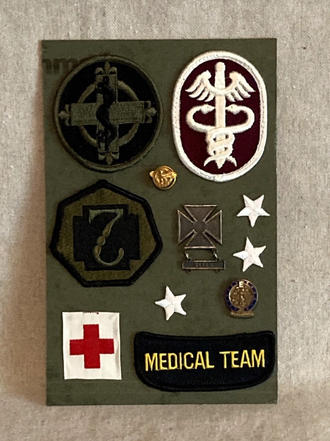 Vintage Medical & Military Emblems - #13 - Etsy