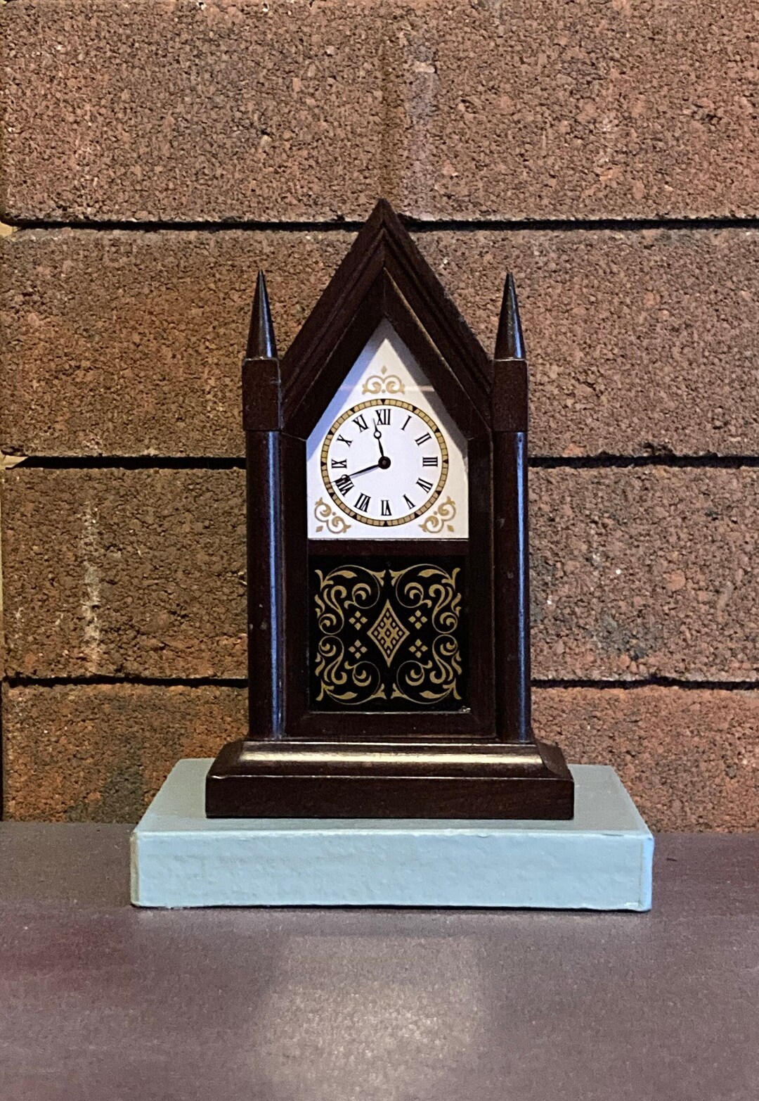 Franklin Mint Collectors Clocks - Gothic Steeple Clock - Etsy