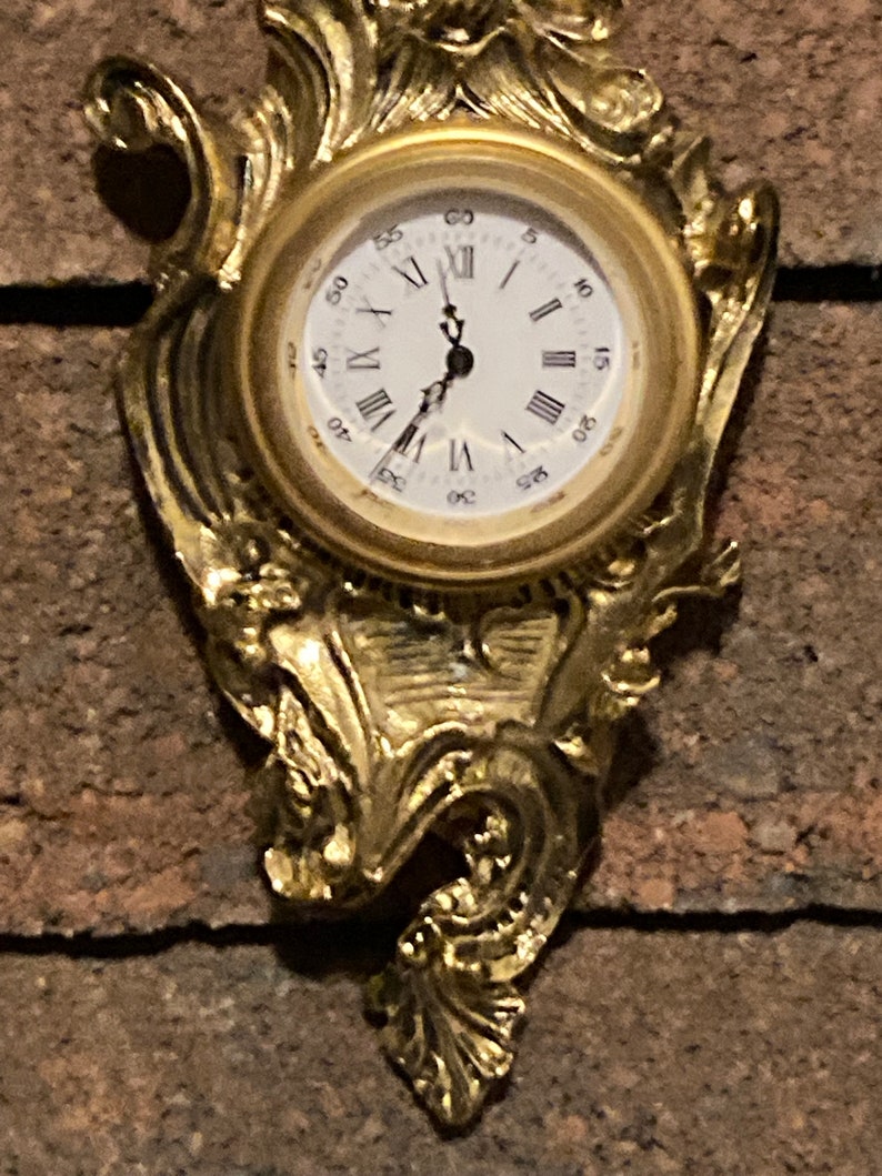 Franklin Mint Collectors Clocks French Rococo Wall Clock - Etsy