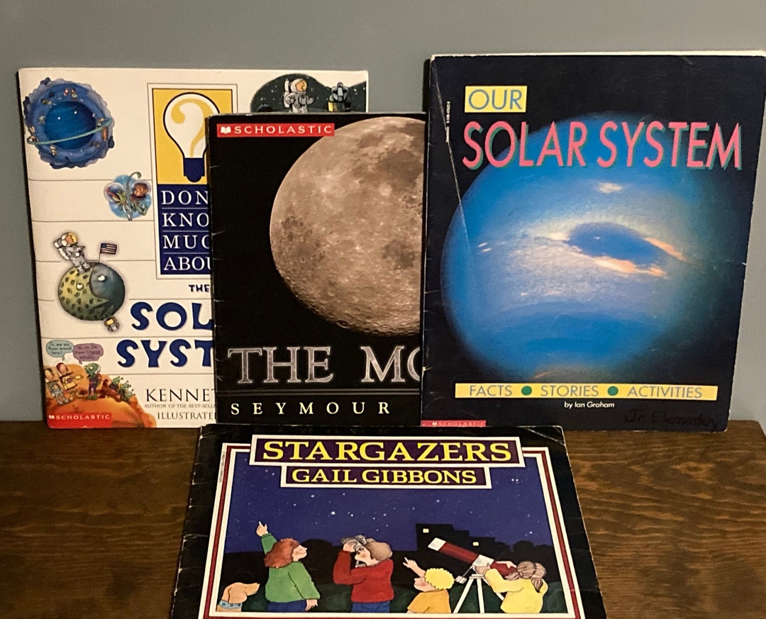 Science of Our Solar System Book Collection - Etsy