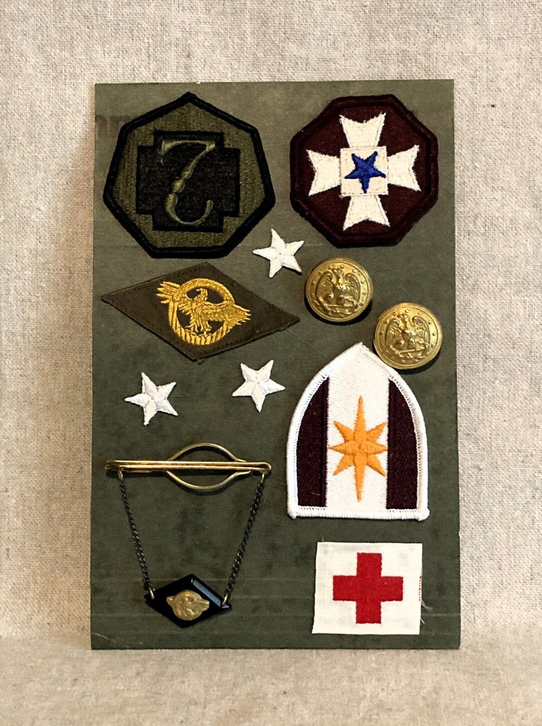 Vintage Medical & Military Emblems - #05 - Etsy