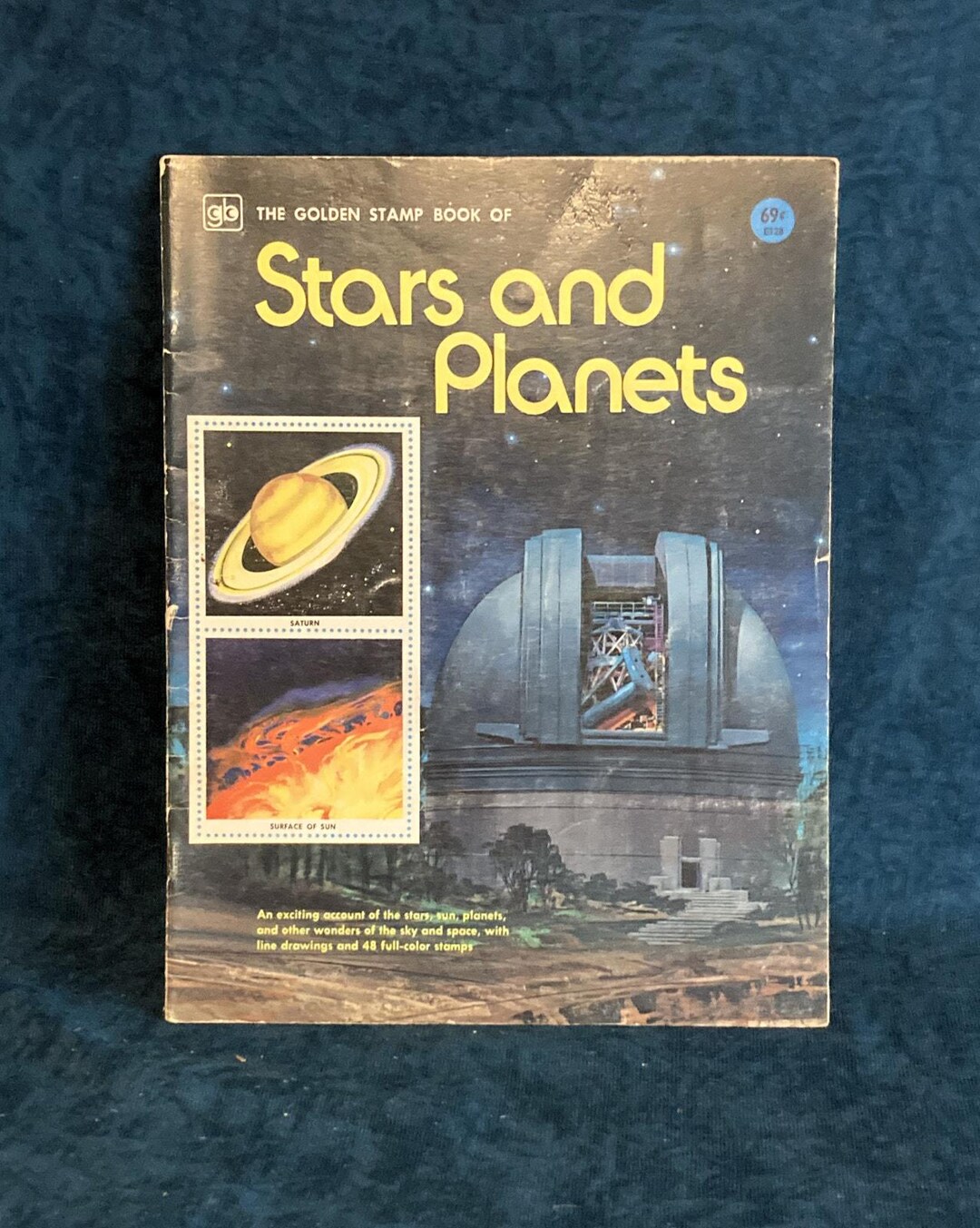 The Golden Stamp Book of STARS AND PLANETS - (vintage Stamp-book!!) - Etsy