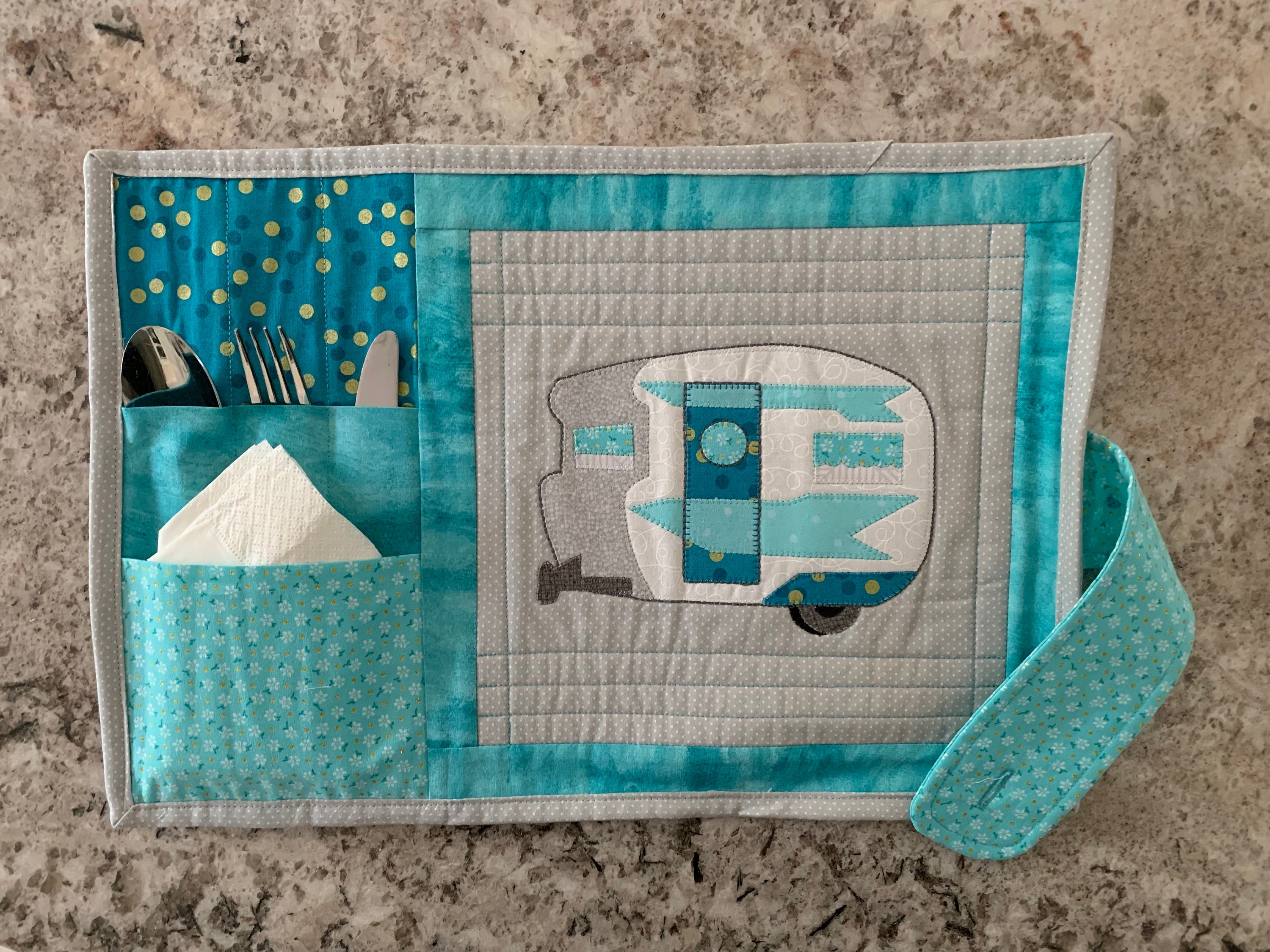 Instant Download Tutorial - Happy Camper - Easy 4-step Picnic Cutlery ...