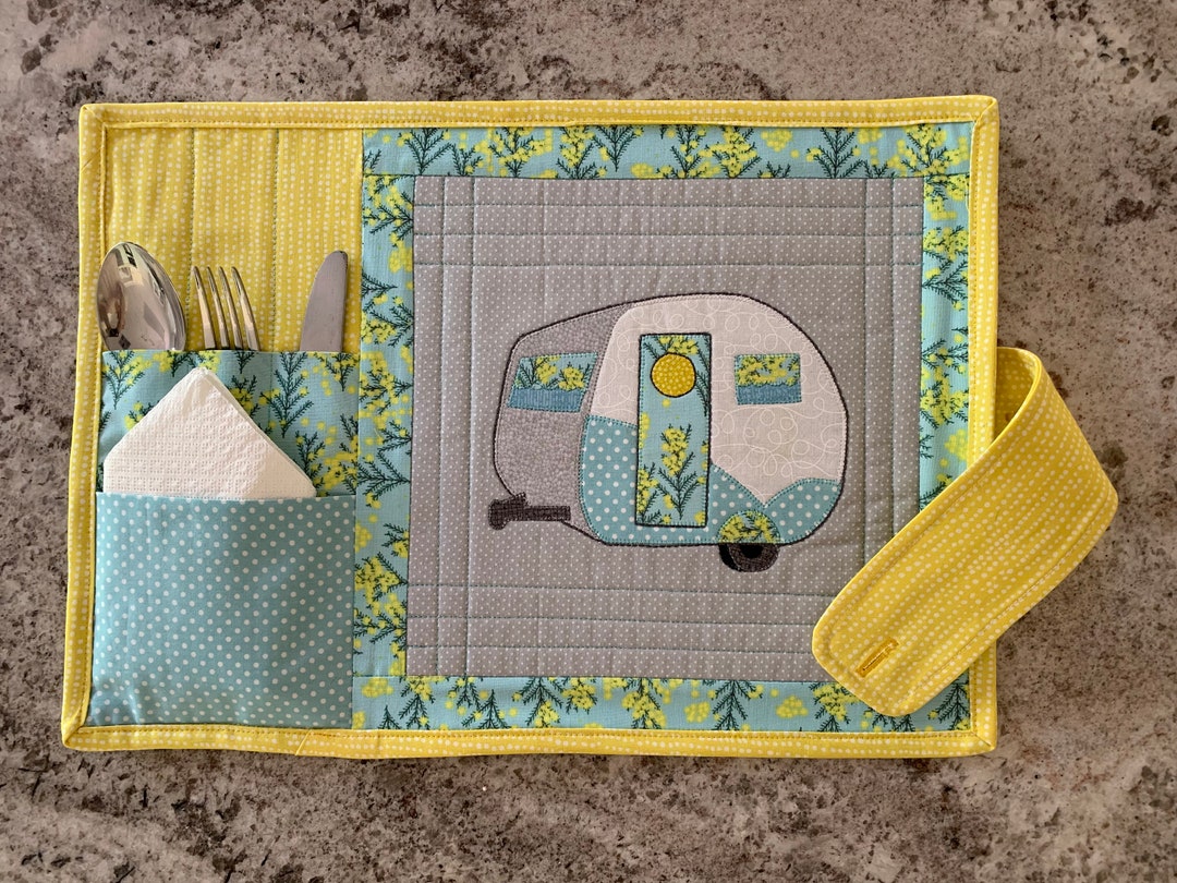 Instant Download Tutorial - Happy Camper - Easy 4-step Picnic Cutlery ...