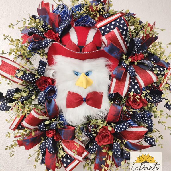 American Eagle Wreath - Etsy